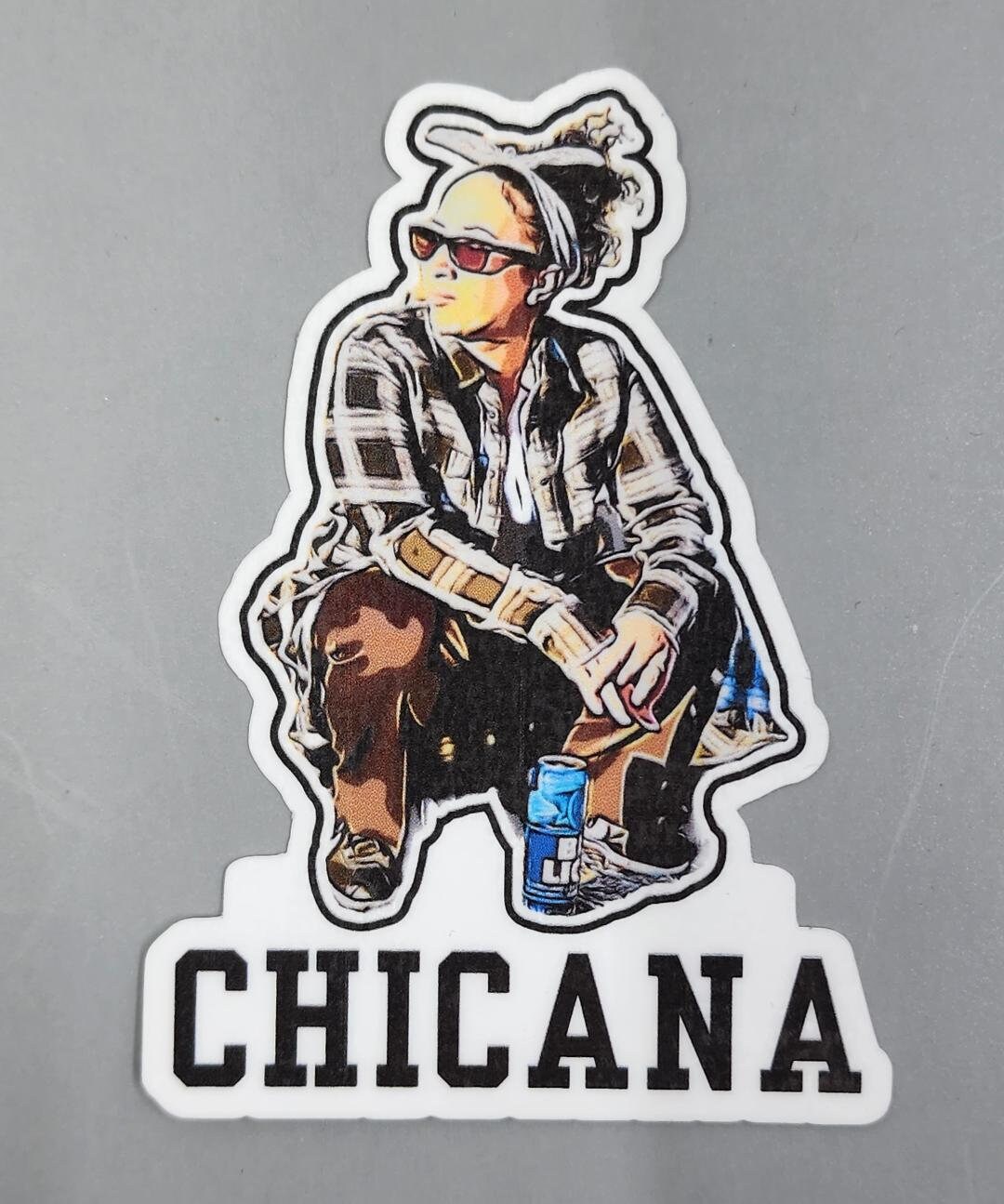 Chicana Sticker - Etsy