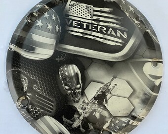 Military Derby Covers Harley - Etsy