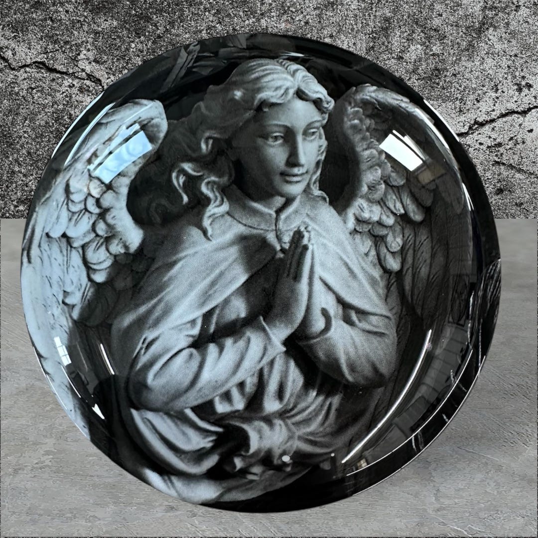 Custom Gas Cap - Guardian Angel - Etsy