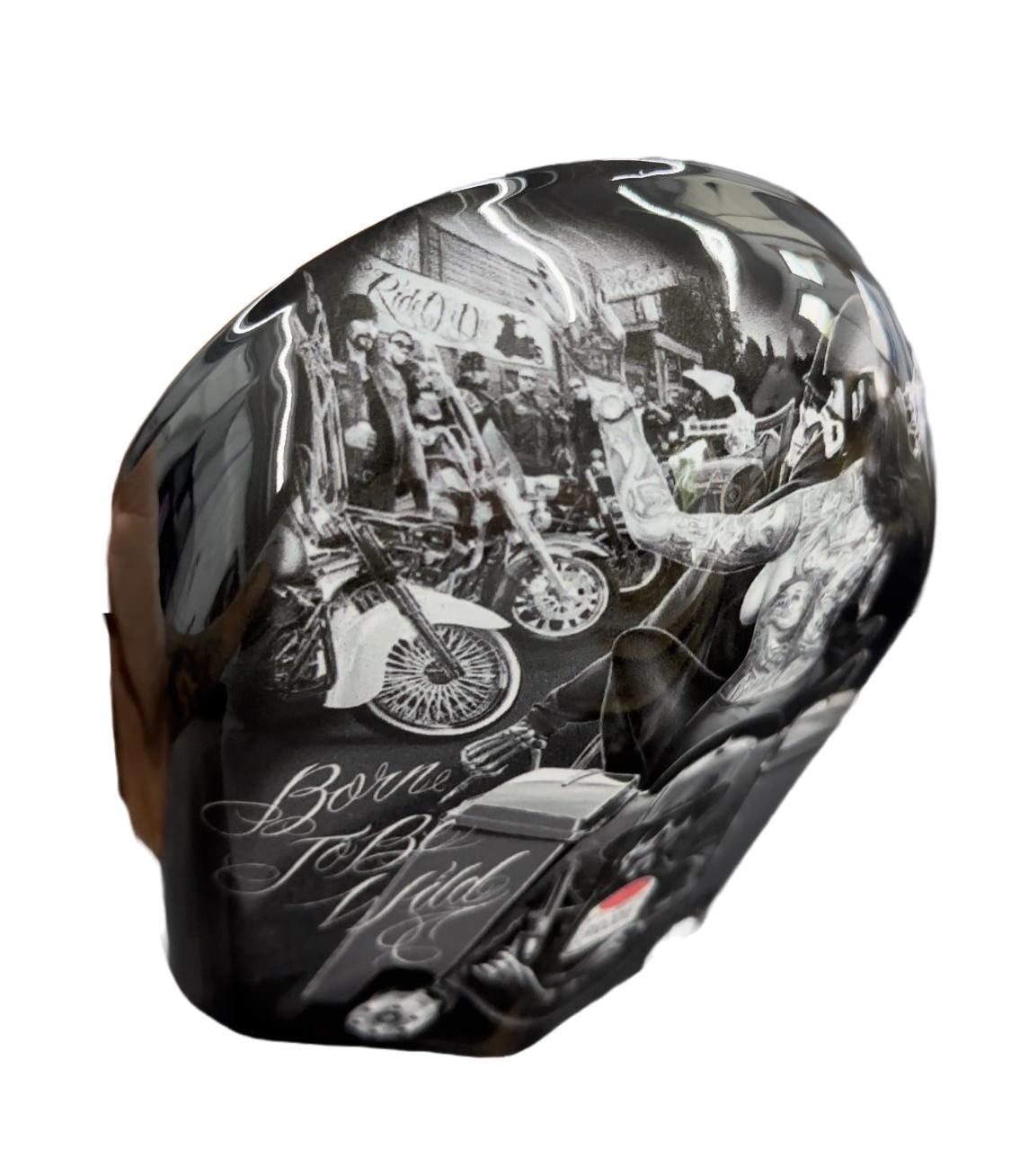 Born 2B Wild - Custom Harley Horn Cover - Etsy