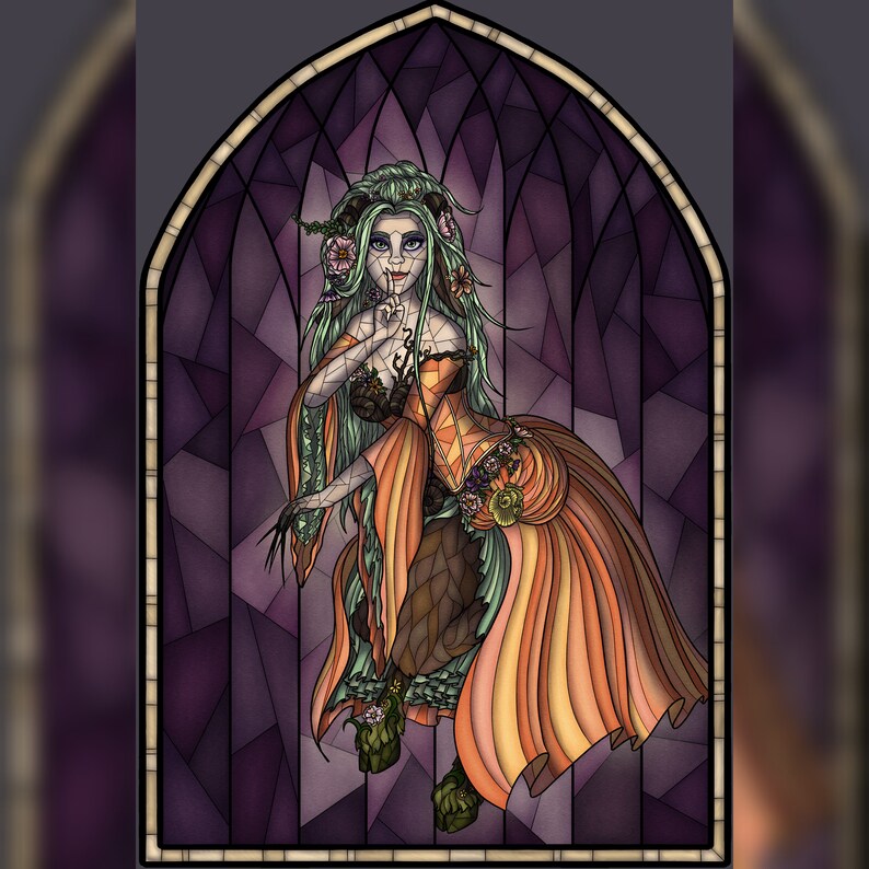 Critical Role Fearne A4 Art Print - Etsy