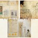 Vintage Abstract Printable Artist Journal Papers Art Pages - Etsy