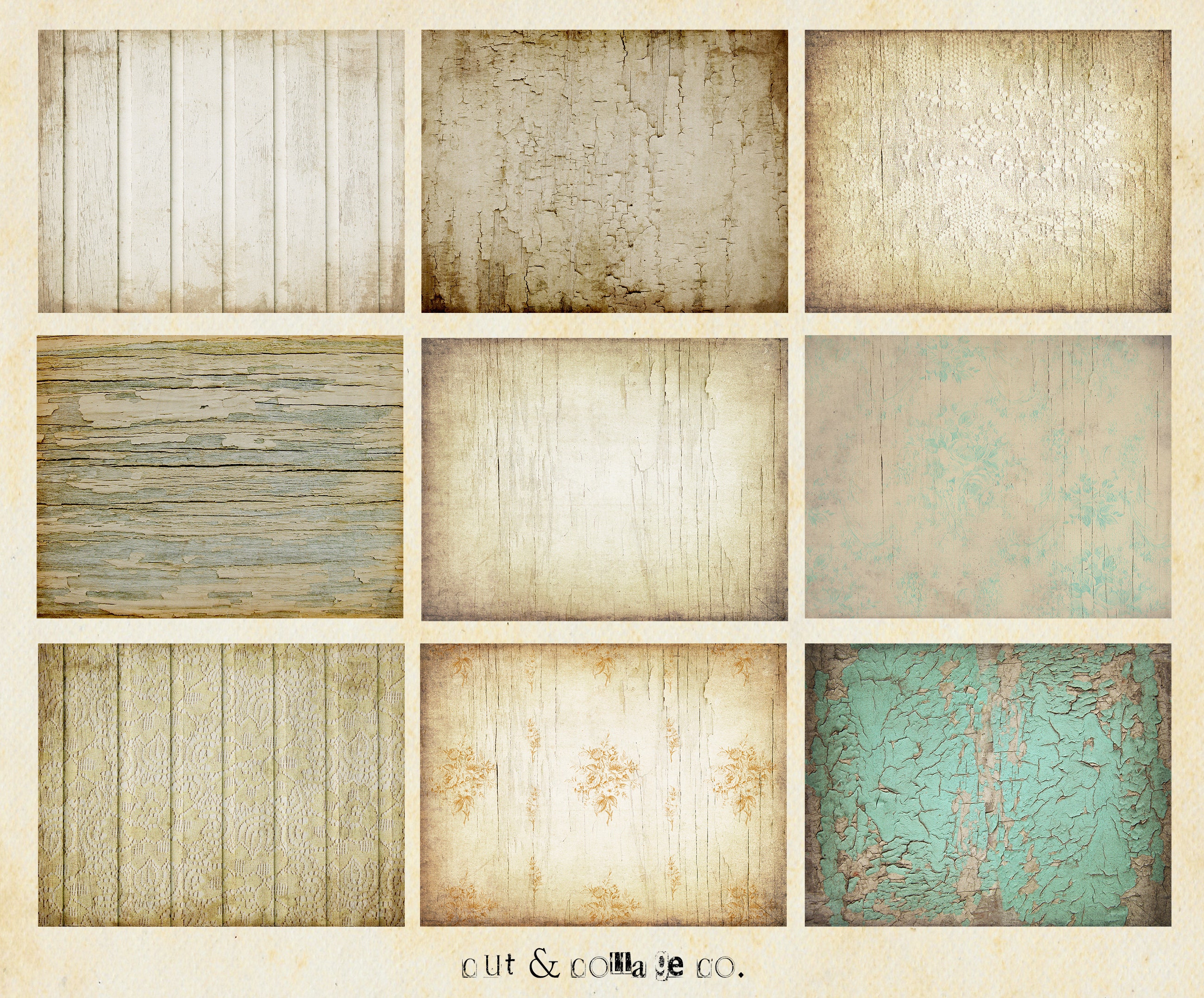 Rustic WOOD Printable Journal Papers Kit INCLUDES 9 Digital - Etsy