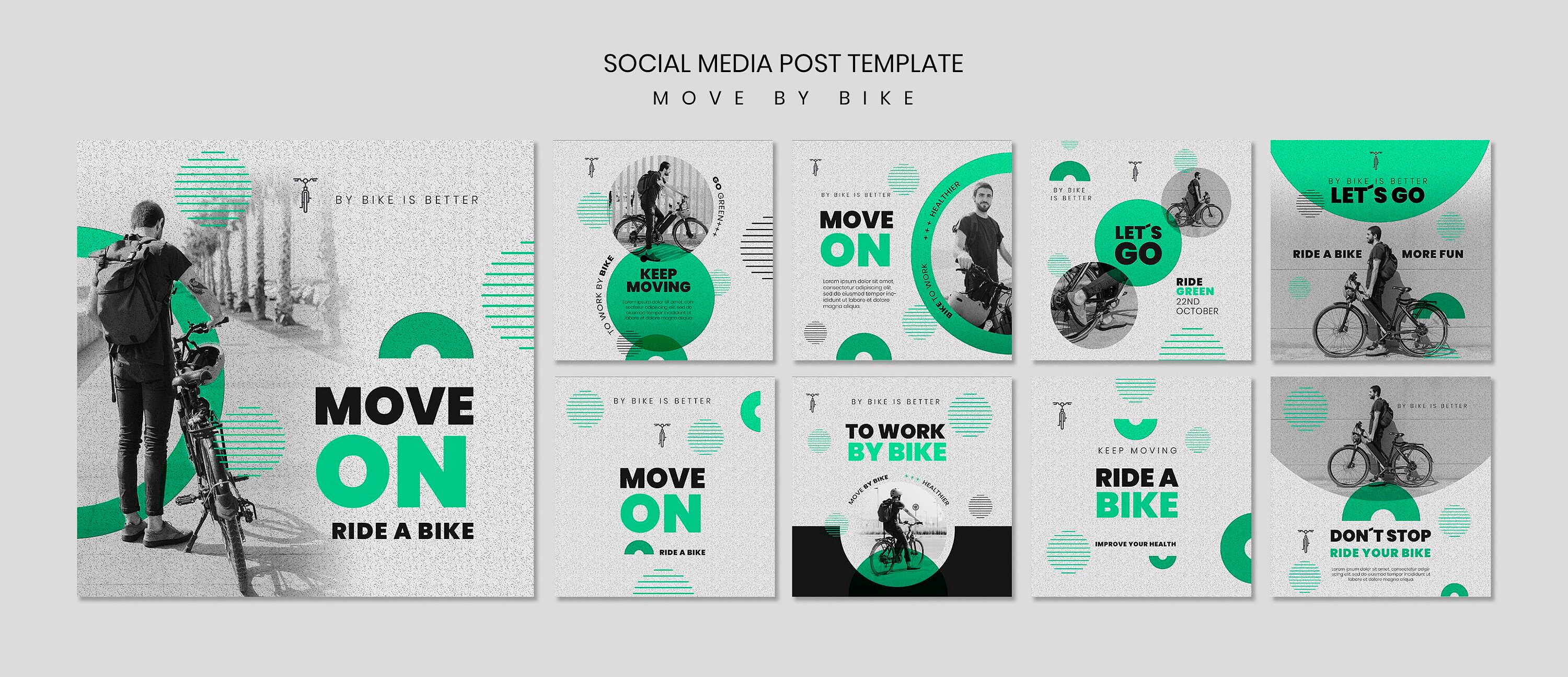 100 Editable Instagram Templates for Social Media Post - Etsy