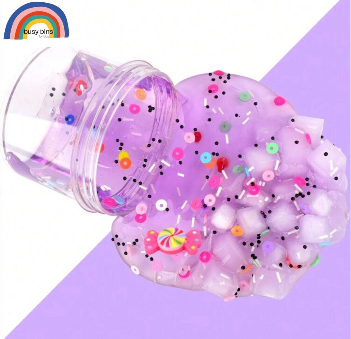 Slime Time Jelly Slime Crystal Slime Transparent Slime Slime Mix Ins - Etsy