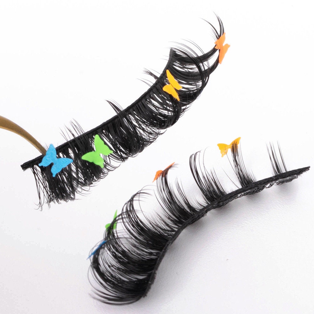 BUTTERFLY Eyelash Wholesale 18-23mm Lashes Luxury Strip Lashes custom ...