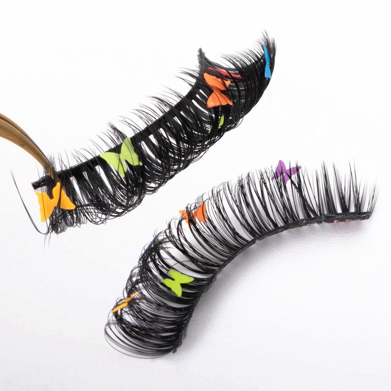 BUTTERFLY Eyelash Wholesale 18-23mm Lashes Luxury Strip Lashes custom ...