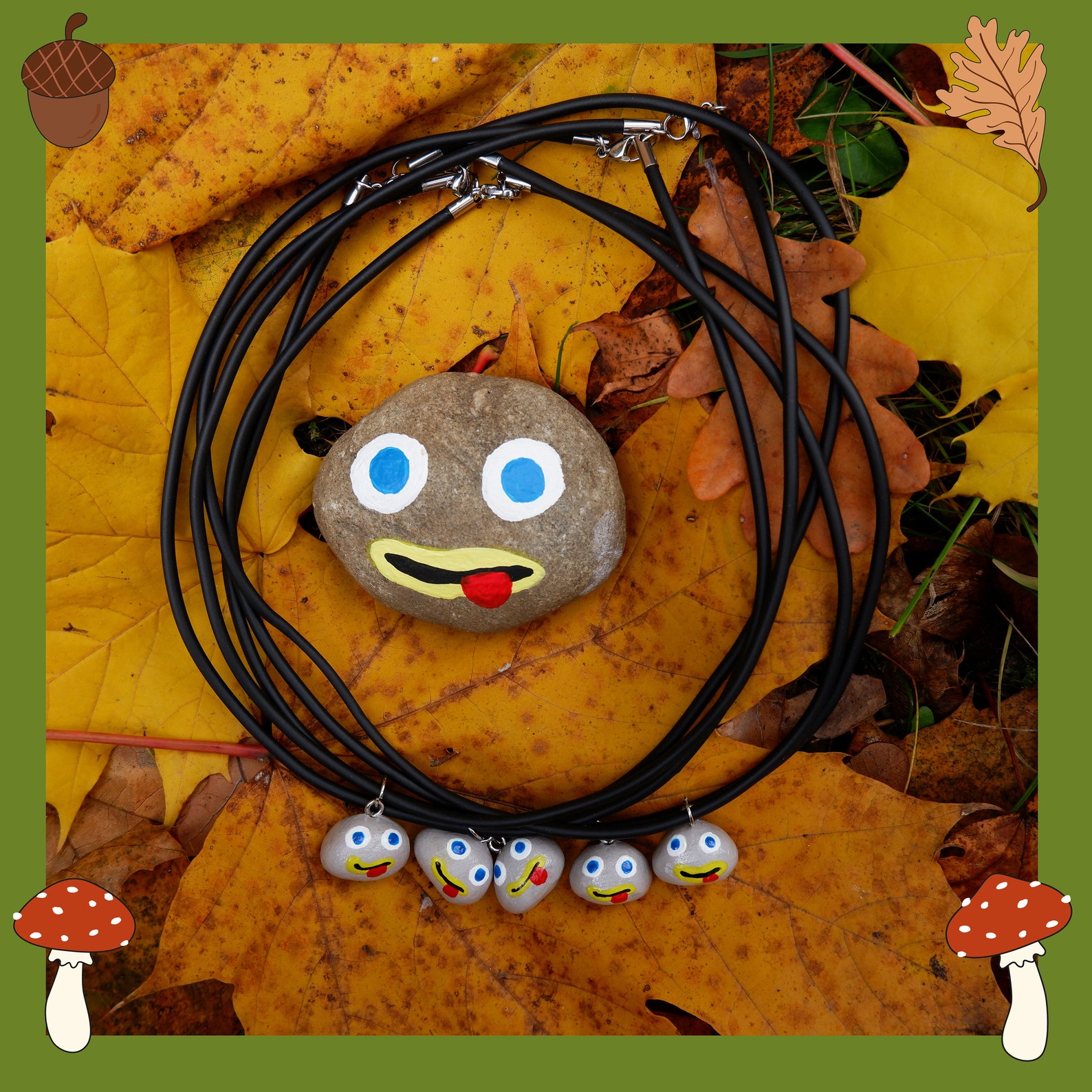 Over the Garden Wall Necklace, OTGW Art, Itsarockfact, Fall Accessories ...