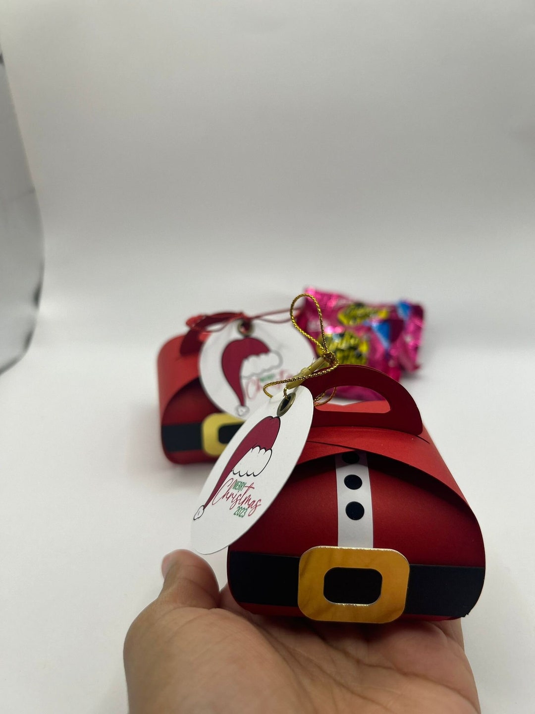 Noel Paper Candy Holder Christmas Gift Navidad Favorscustom Tag ...