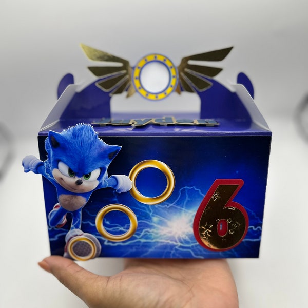 Sonic Party Favors - Etsy