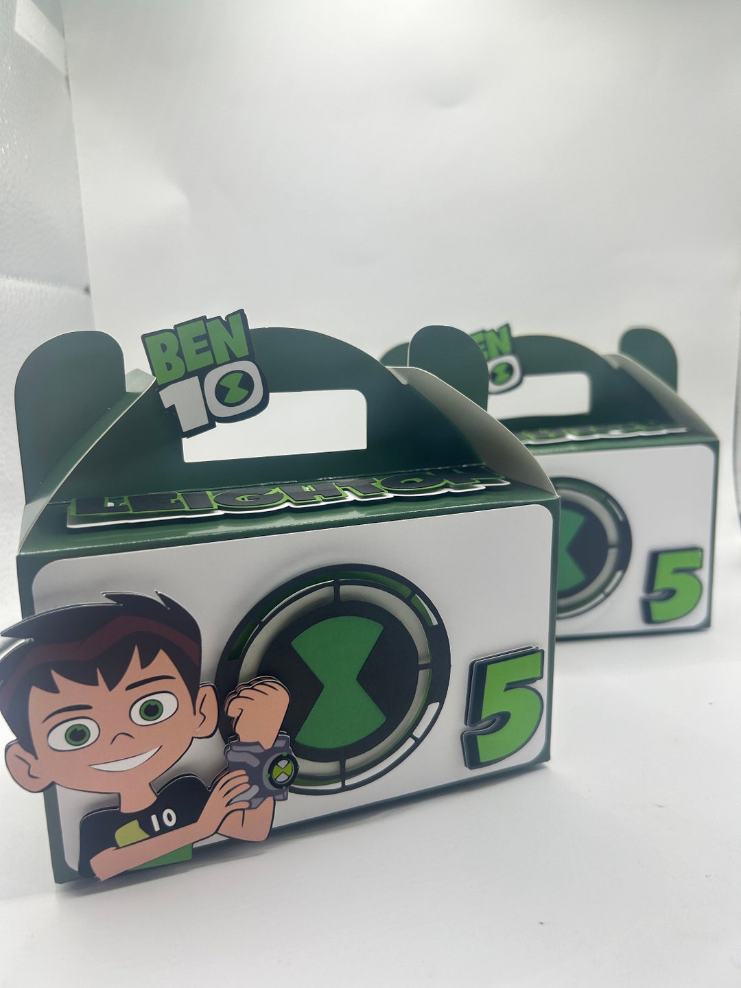 Bem 10-themed/goodie Bag/gable Boxes/custom Name and Age - Etsy