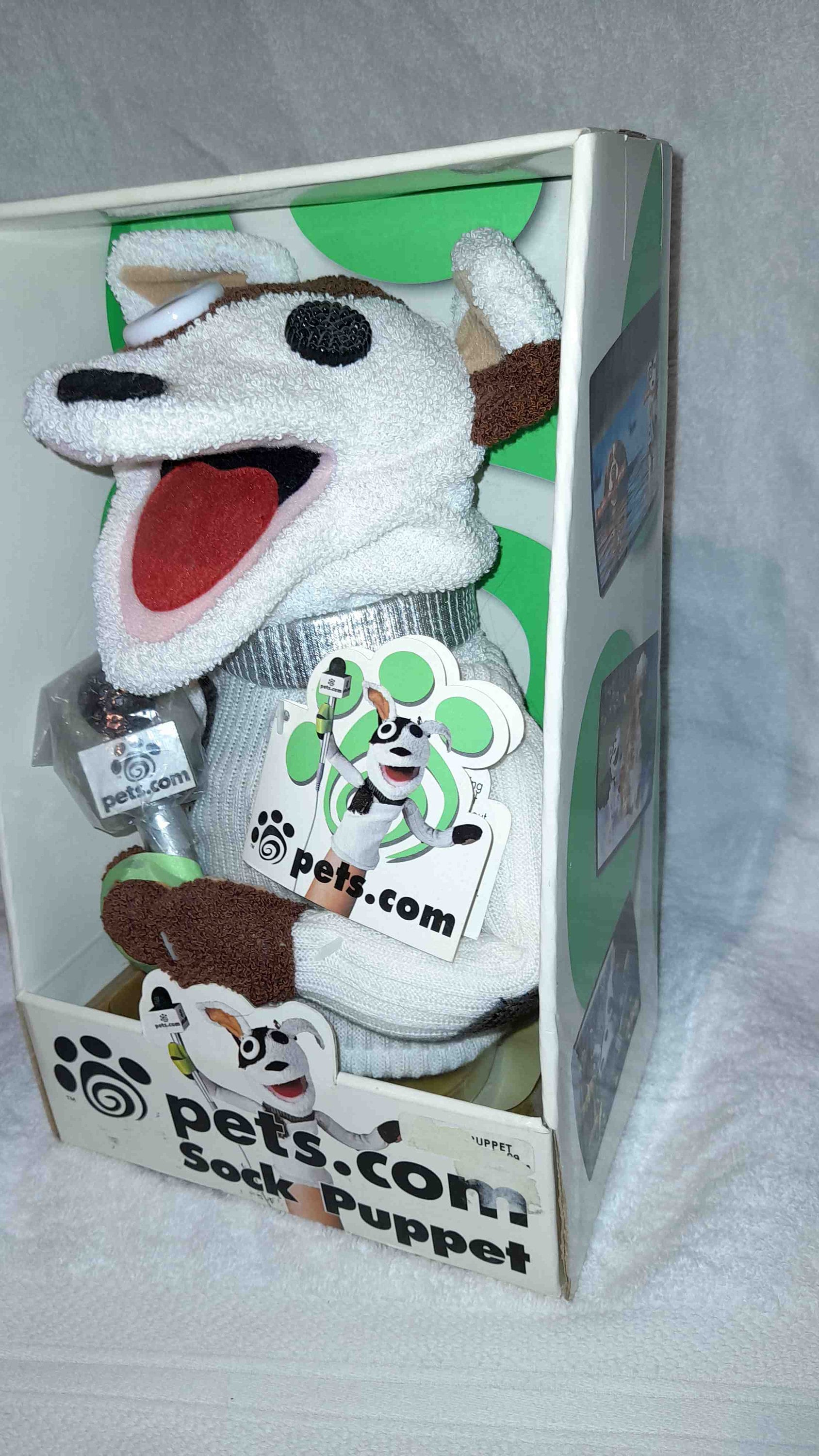 Rare Iconic Vintage 1999 Pets.com Sock Puppet. THE Icon of the 1990's ...