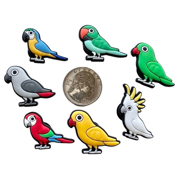Parrot Charms - Etsy