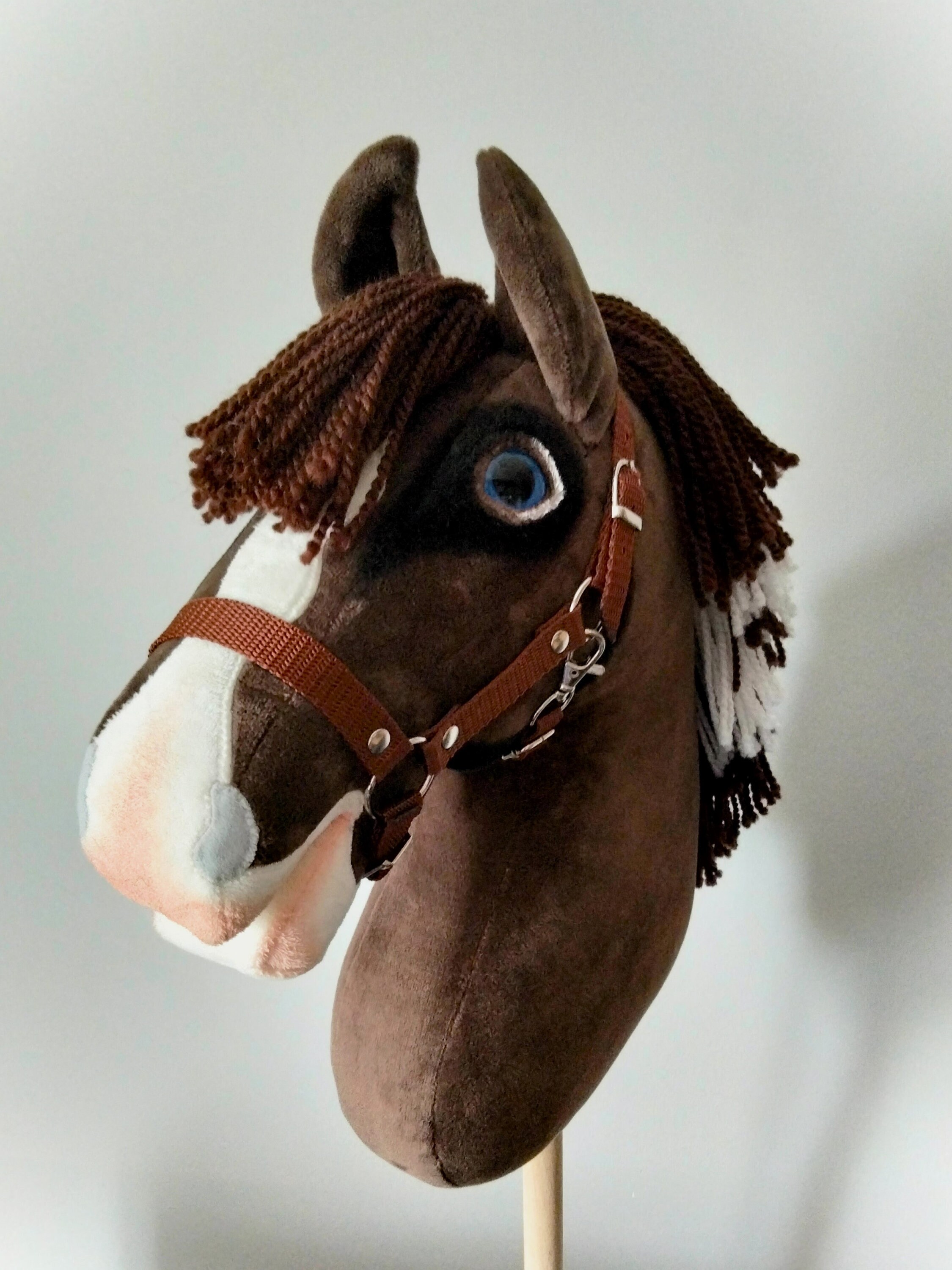 Hobby Horse American Paint Horse Yarn Mane Bridle Patches - Etsy