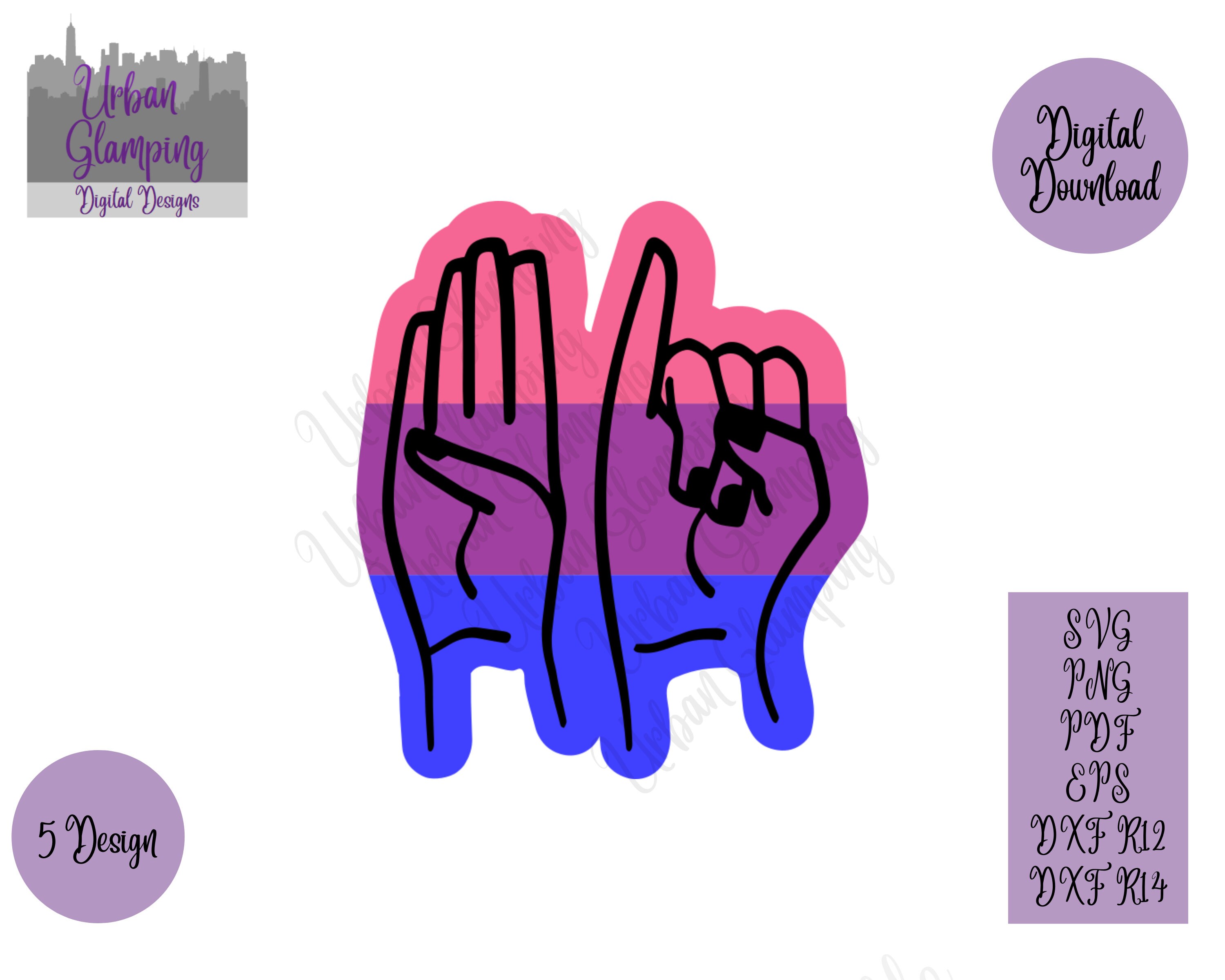 ASL Pride Pack SVG PNG - Etsy Ireland
