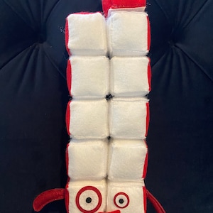 Numberblock 11 and 12 - Etsy