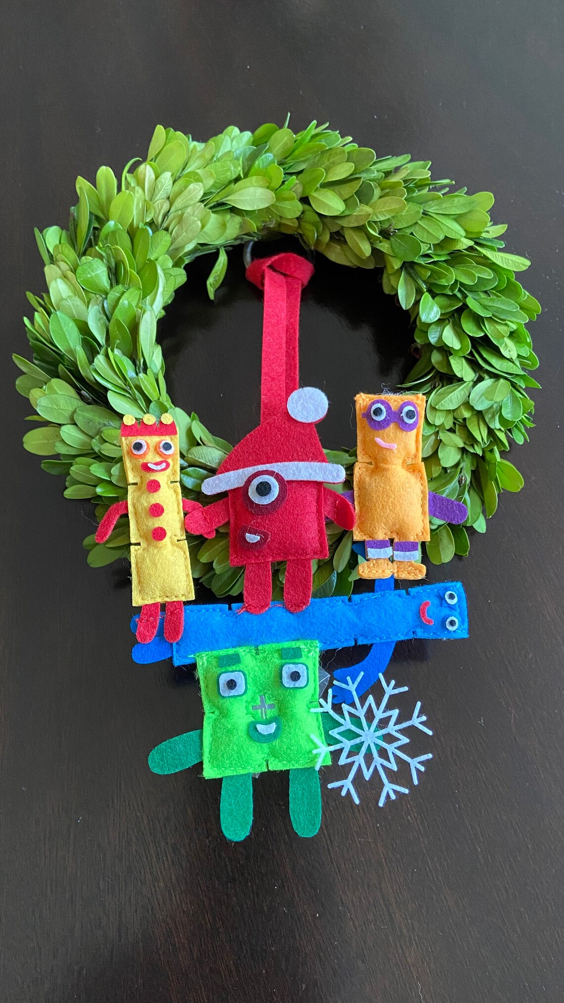 Numberblocks Ornament 1-5 Christmas Ornament - Etsy