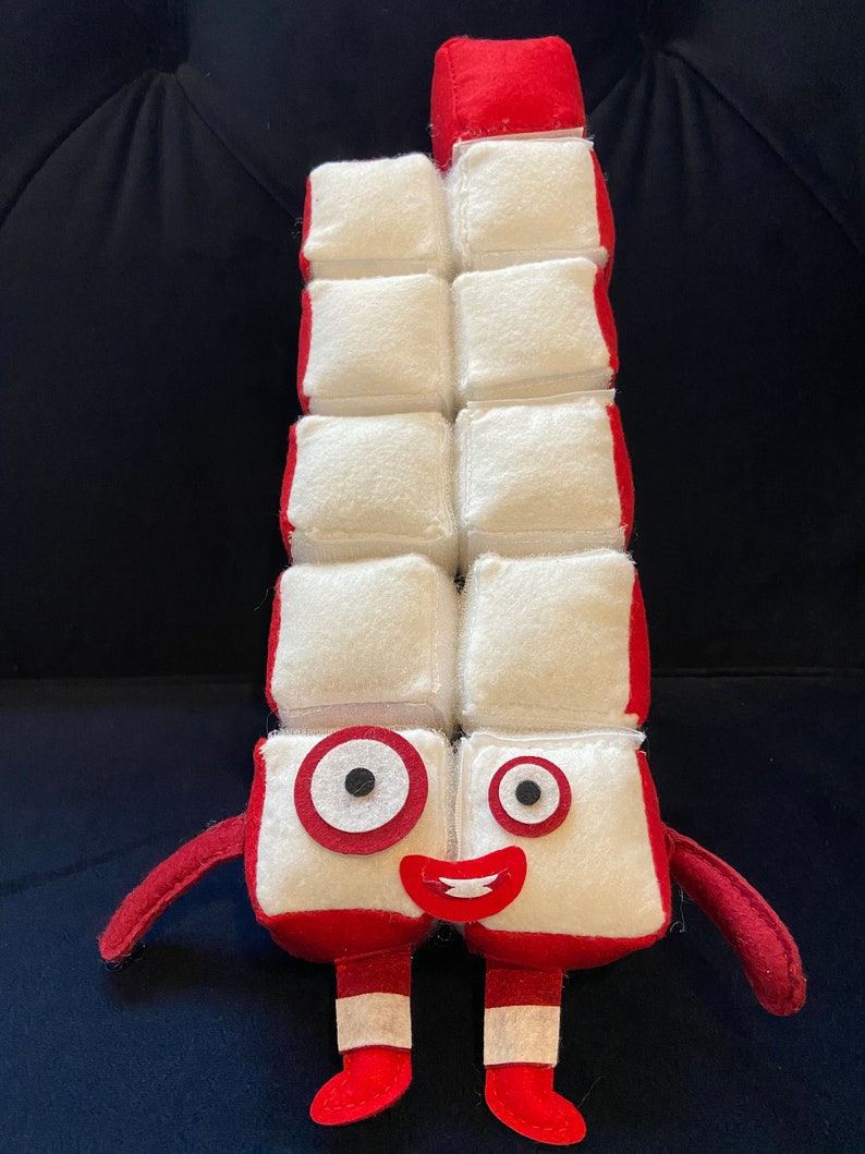 Numberblock 11 and 12 - Etsy