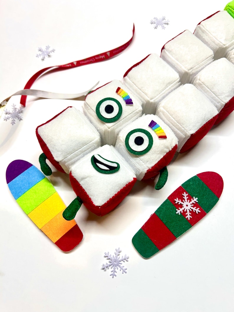 Numberblocks #14 - Custom to Order - Etsy