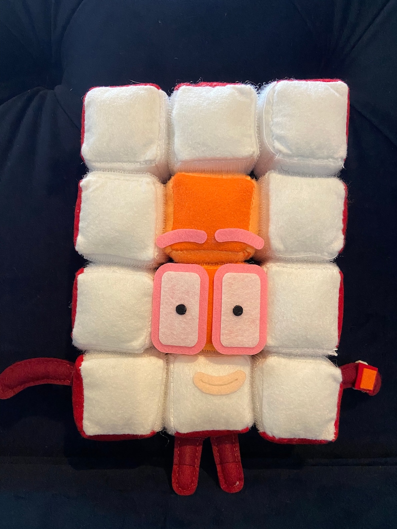 Numberblock 11 and 12 - Etsy