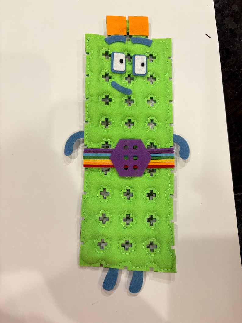 Handmade Numberblocks 30-100 - Etsy