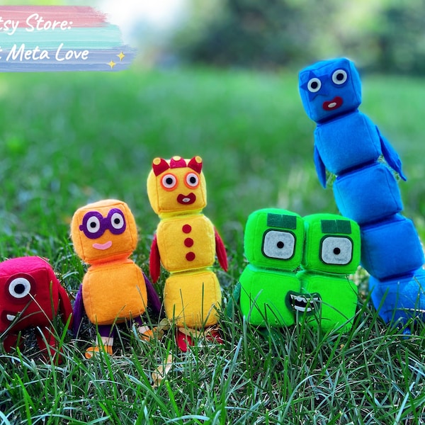 Numberblocks Plush - Etsy