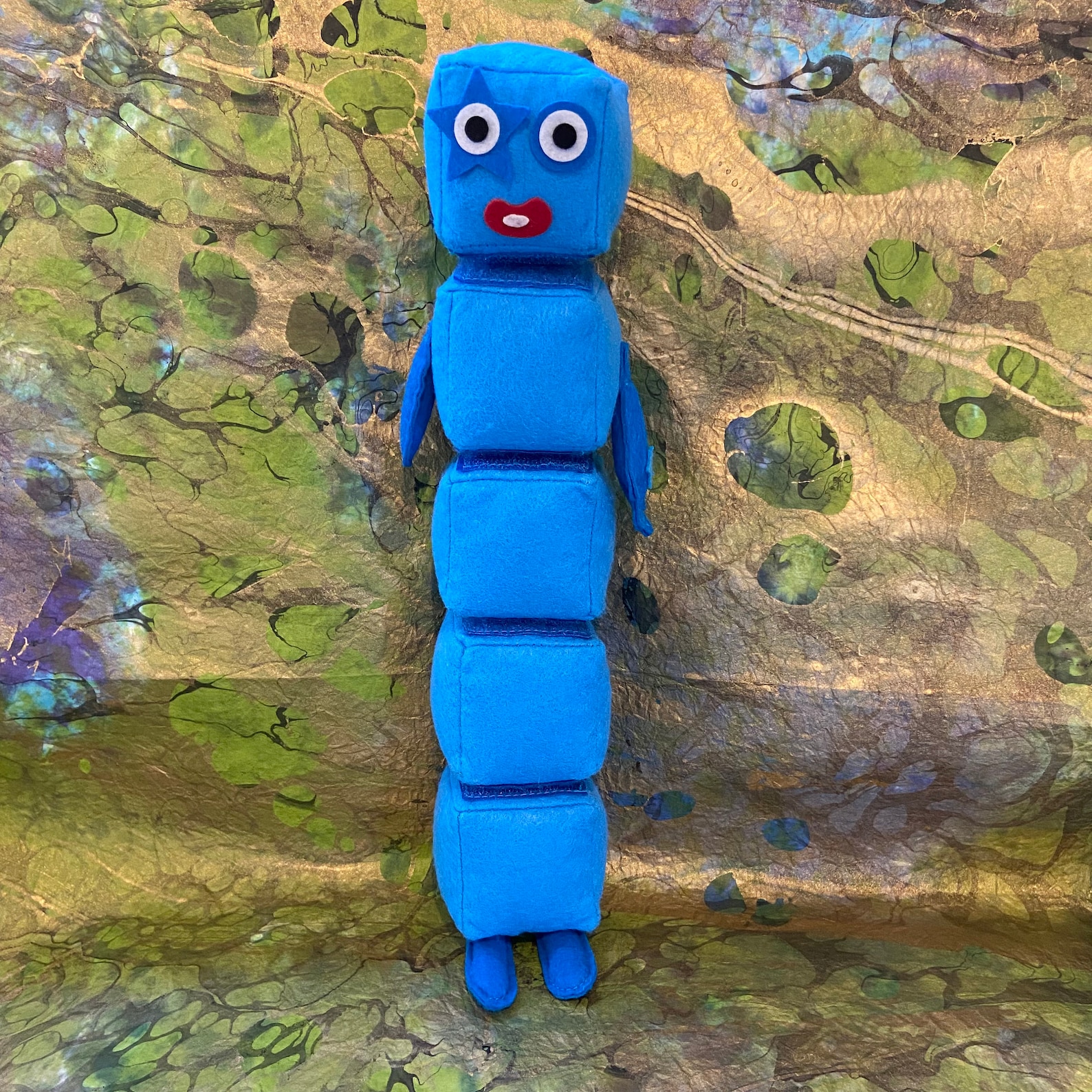 Numberblocks Plush Set 1-5: Handmade Felt Math Learning Toy - Etsy