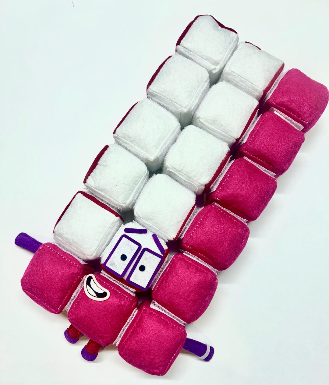 Numberblocks #18 - Custom to Order - Etsy