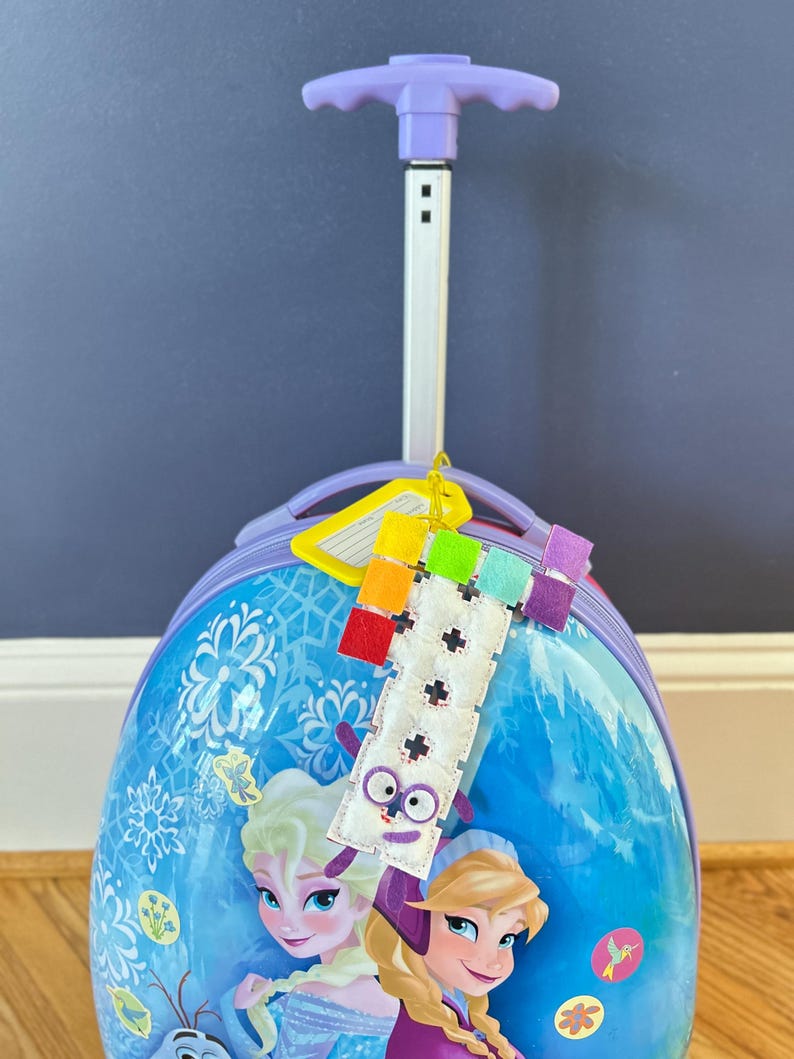 10 Travel Theme Numberblocks Birthday Party Favors Goodie Bag Luggage ...