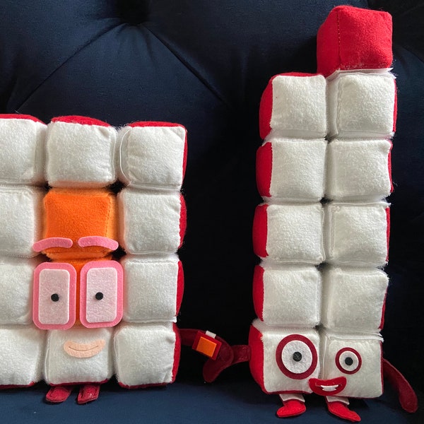 Numberblocks Plush 11 to 20 - Etsy