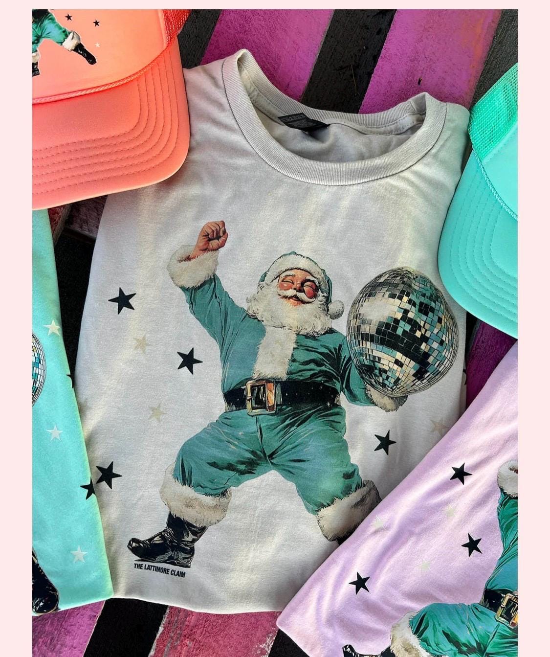 Disco Dancing Santa - Etsy