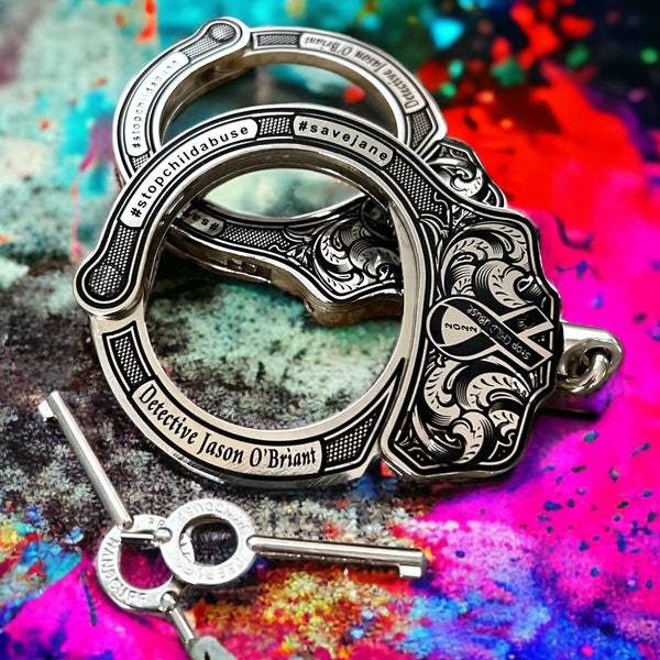 Laser Engraved Handcuffs - Etsy