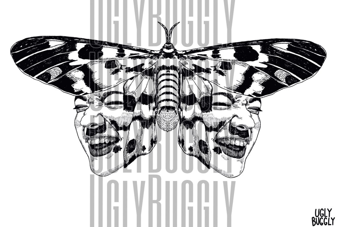 Bug Human Hybrid Portrait Print: Happy - Etsy