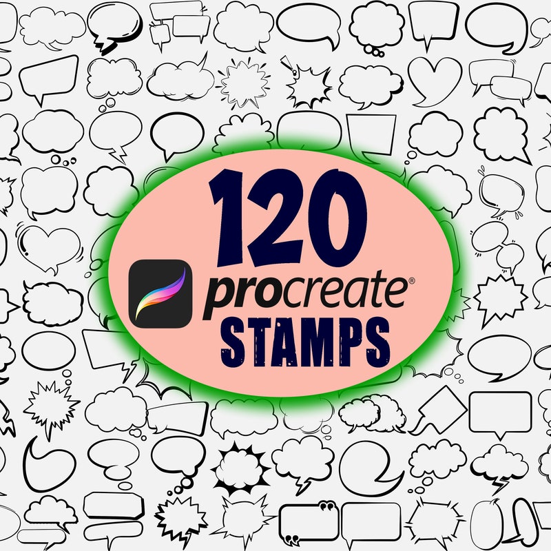 Brush Set Procreate Comic - Etsy