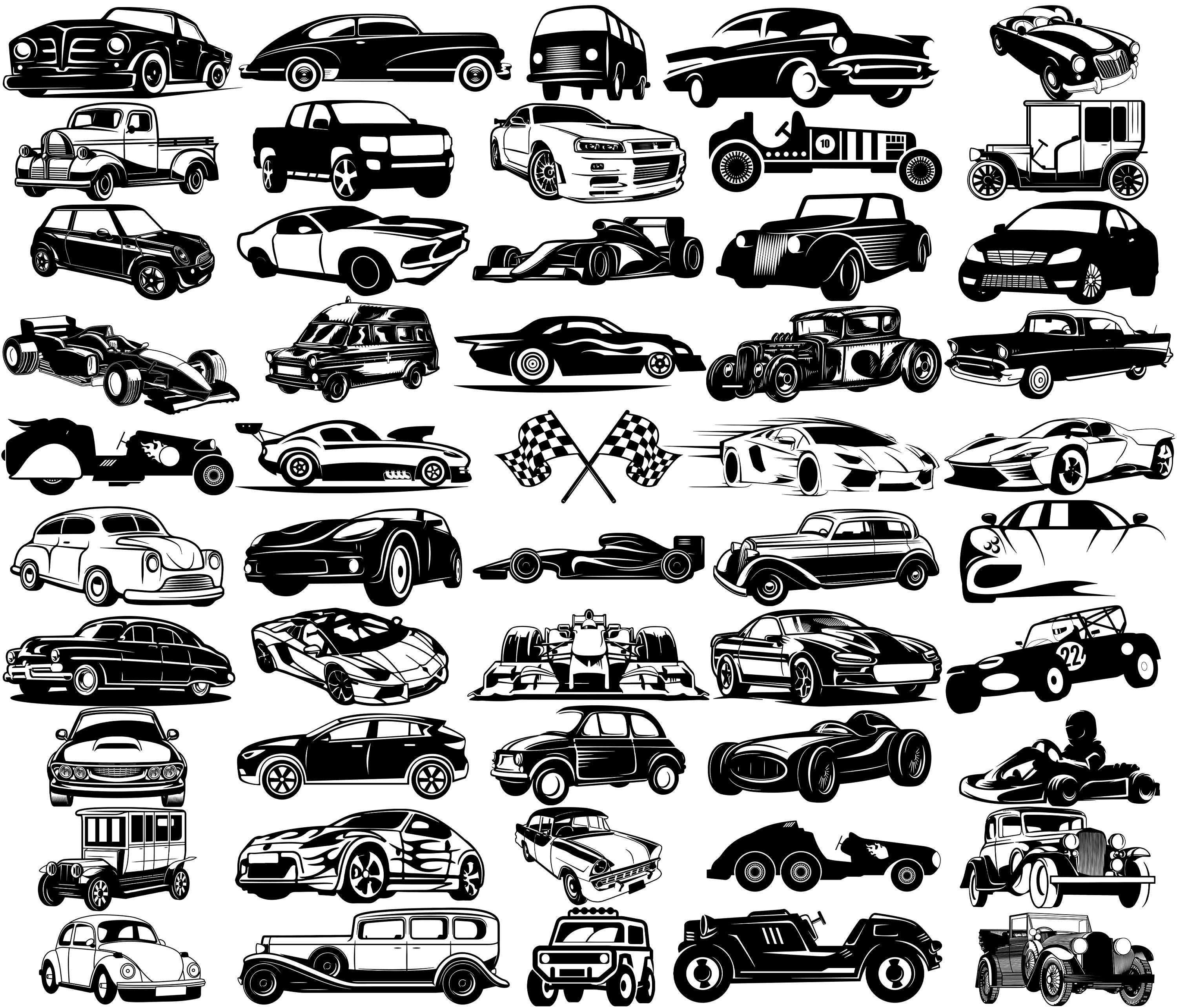 120 Car SVG Files for Cricut Vintage CAR SVG Classic Car - Etsy Australia