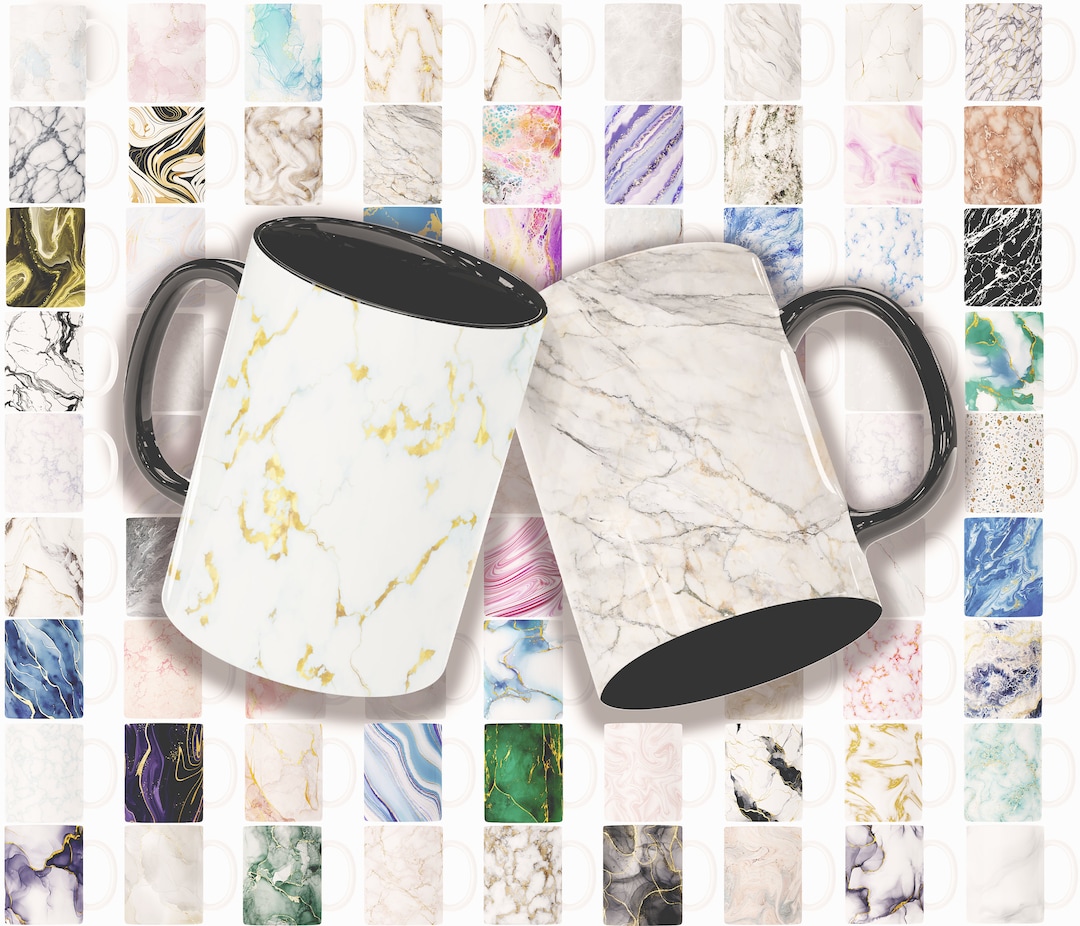 Marble Mug Sublimation Designs: Mega PNG Bundle (digital Download) - Etsy