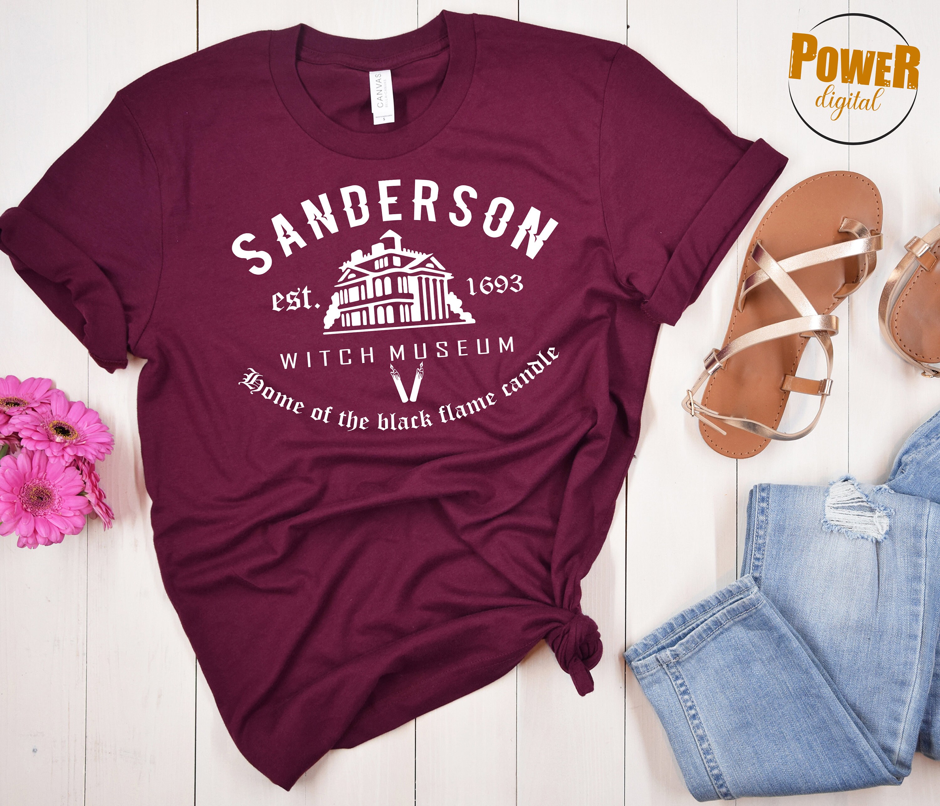 Sanderson Witch Museum SVG: Home of the Black Flame Candle - Etsy