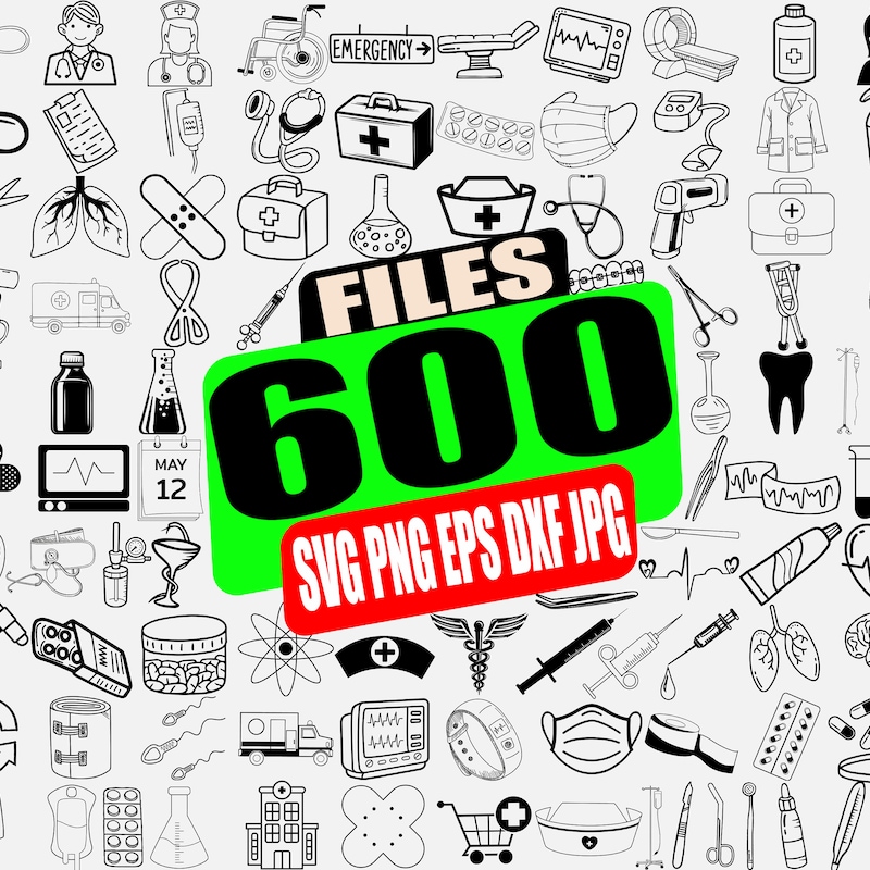 Medical Svg - Etsy