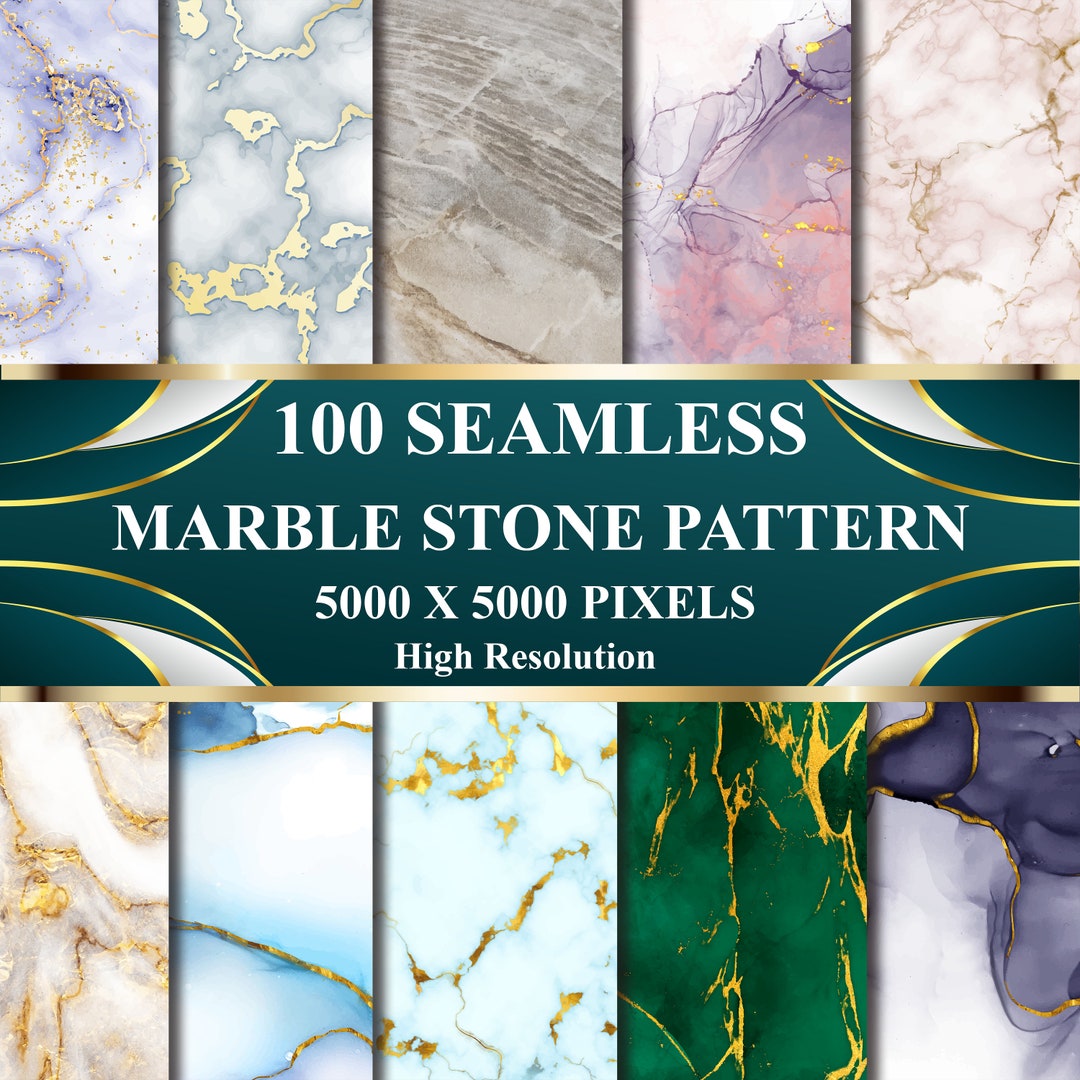 100 Marble Seamless Digital Paper Pack Patterns,scrapbook Paper Marble ...