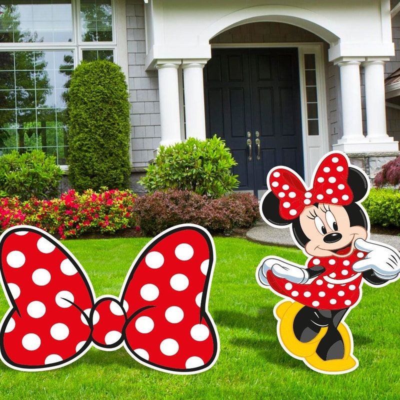 Minnie Mouse Party Signs - Etsy