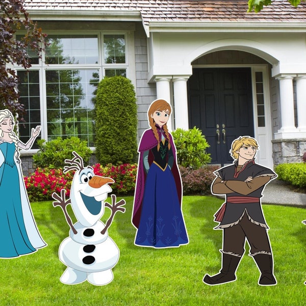Frozen Cut Outs - Etsy
