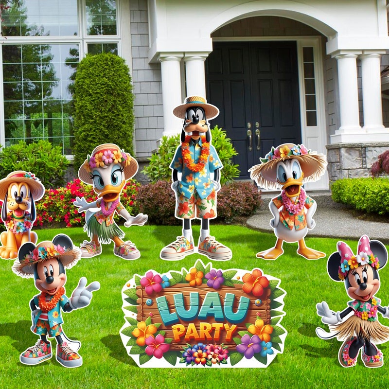 Minnie Mouse Luau - Etsy