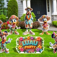 Minnie Mouse Luau Invitation Minnie Mouse Invitation Minnie Mouse Luau ...