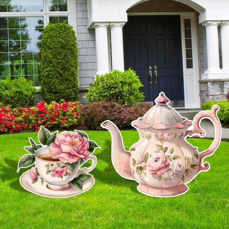Pink Rose Tea Cup - Etsy