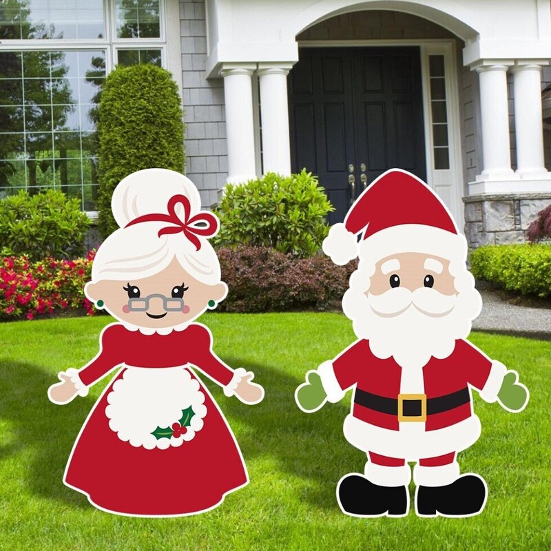 Mrs Claus Face - Etsy