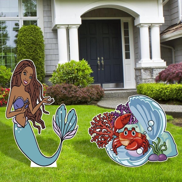 Mermaid Cut Outs - Etsy