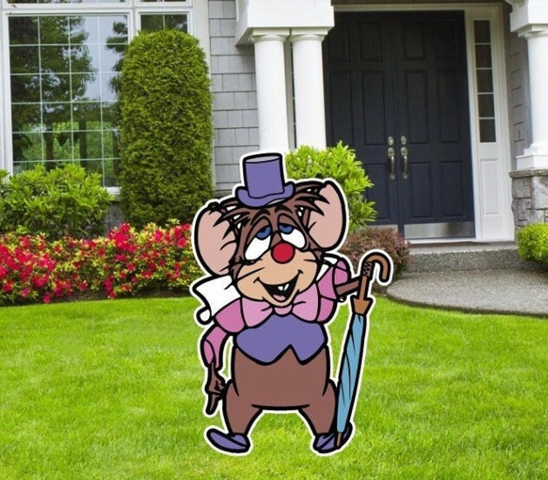 Alice in Wonderland Dormouse Cut Out Outdoor Decoration Signs Party ...