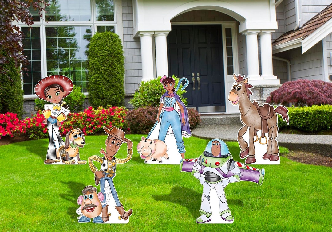 Toy Story African American, Water Color, Party Decor, Yard Signs ...