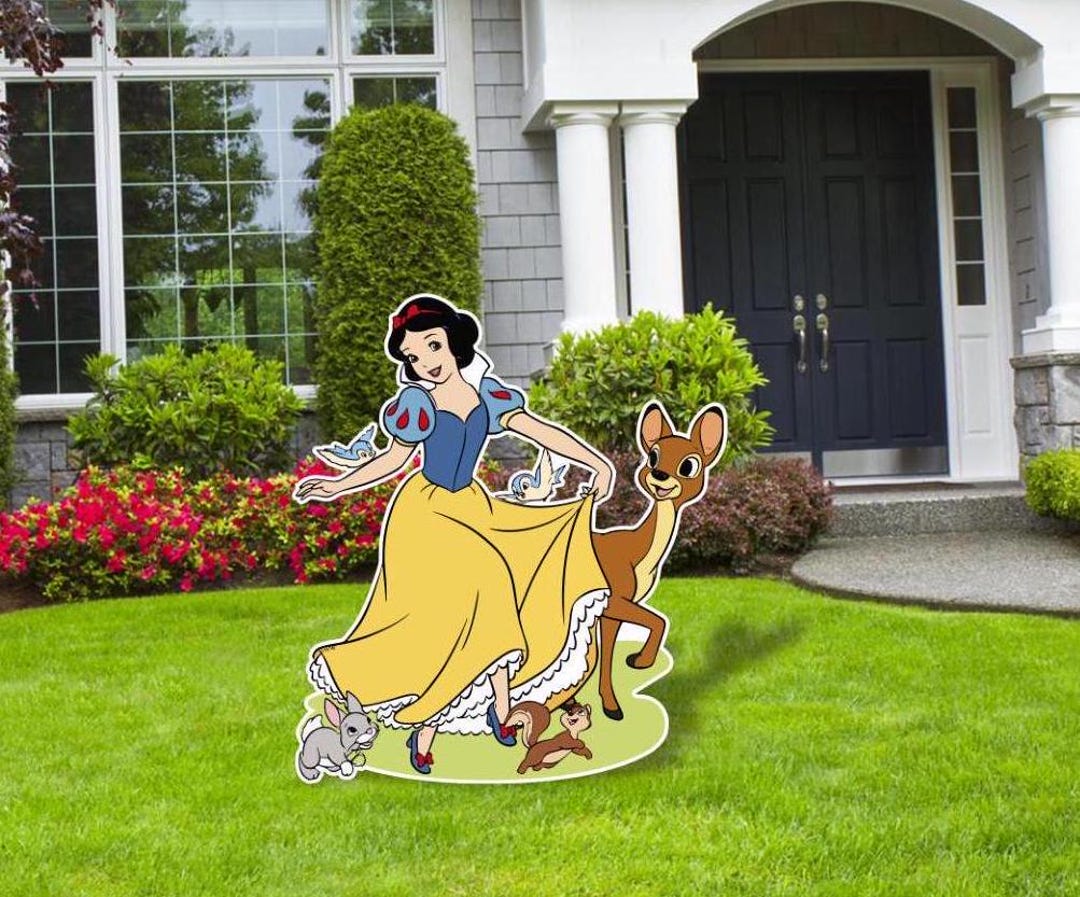 Snow White Party Decor Cutouts, Snow White Birthday Decor, Halloween ...