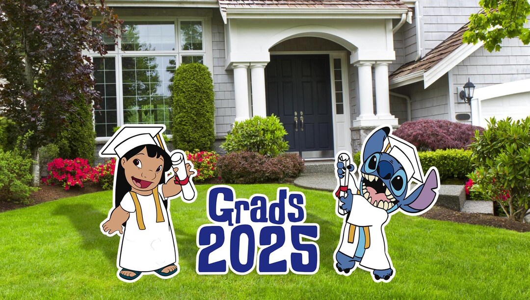 Stitch Graduation Cutouts, Lilo and Stitch Graduation Cutouts, Grads ...